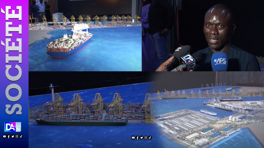 Révélation de la maquette du Port de Ndayane : Un projet audacieux pour ...