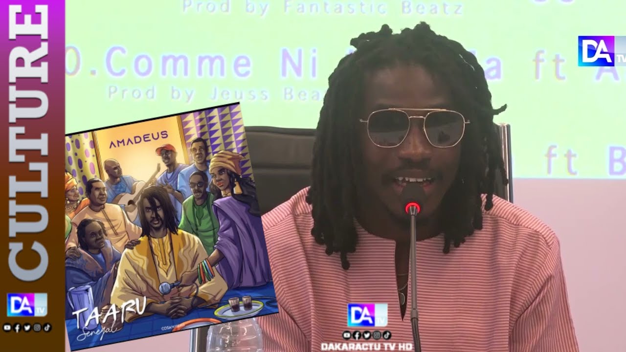 Amadeuss lève le voile sur "Taaru Sénégal" : Un hommage à la culture ...