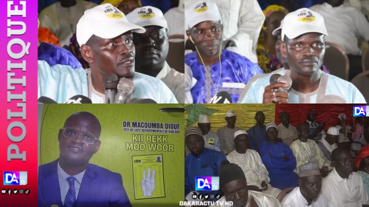 Kaolack/Dr Macoumba Diouf : «Une fois élu à l’AN, je vais proposer un ...