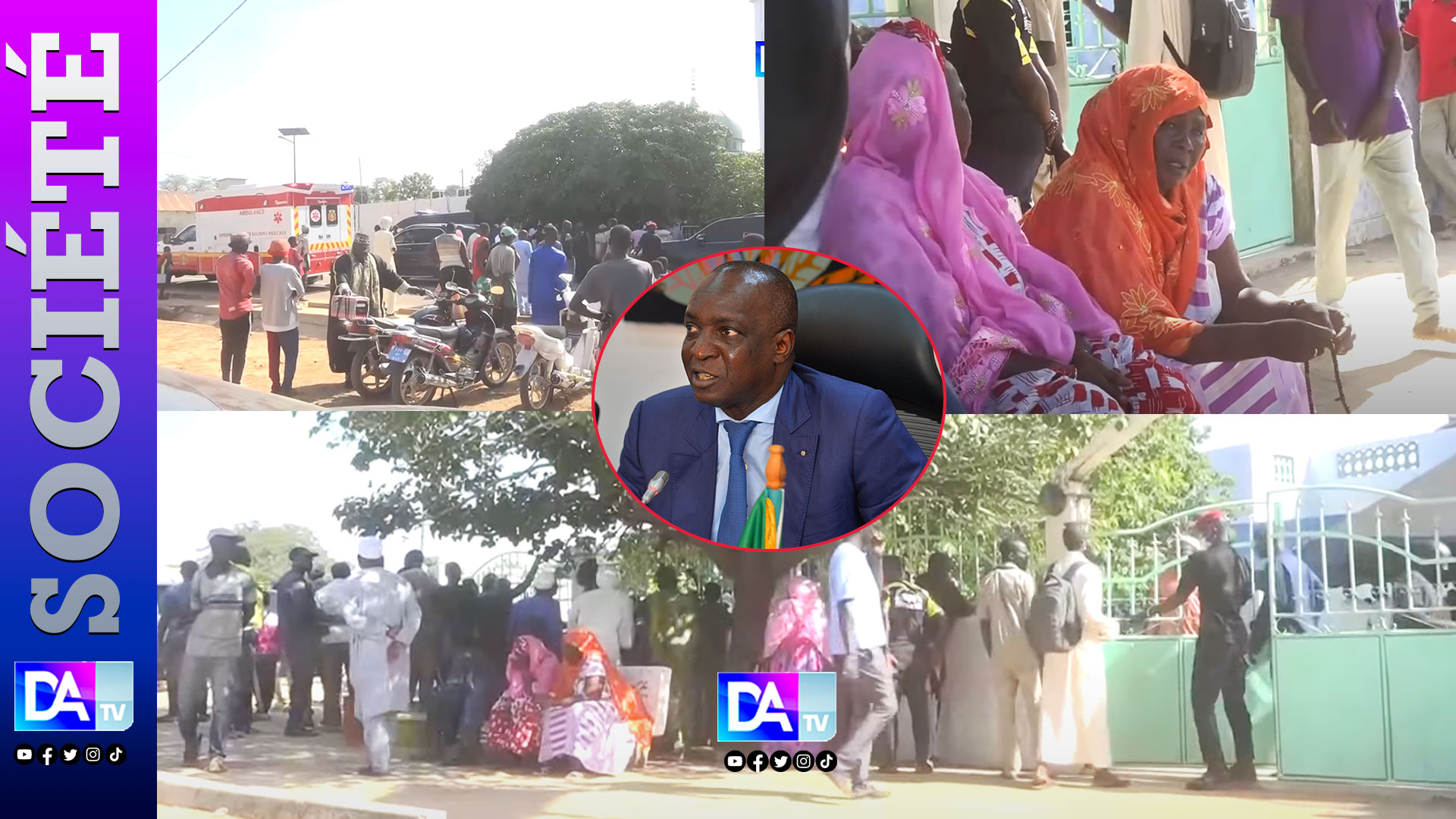 Nioro du Rip : Arrivée de la dépouille de Mouhamadou Moustapha Bâ à la grande mosquée Mbayenne