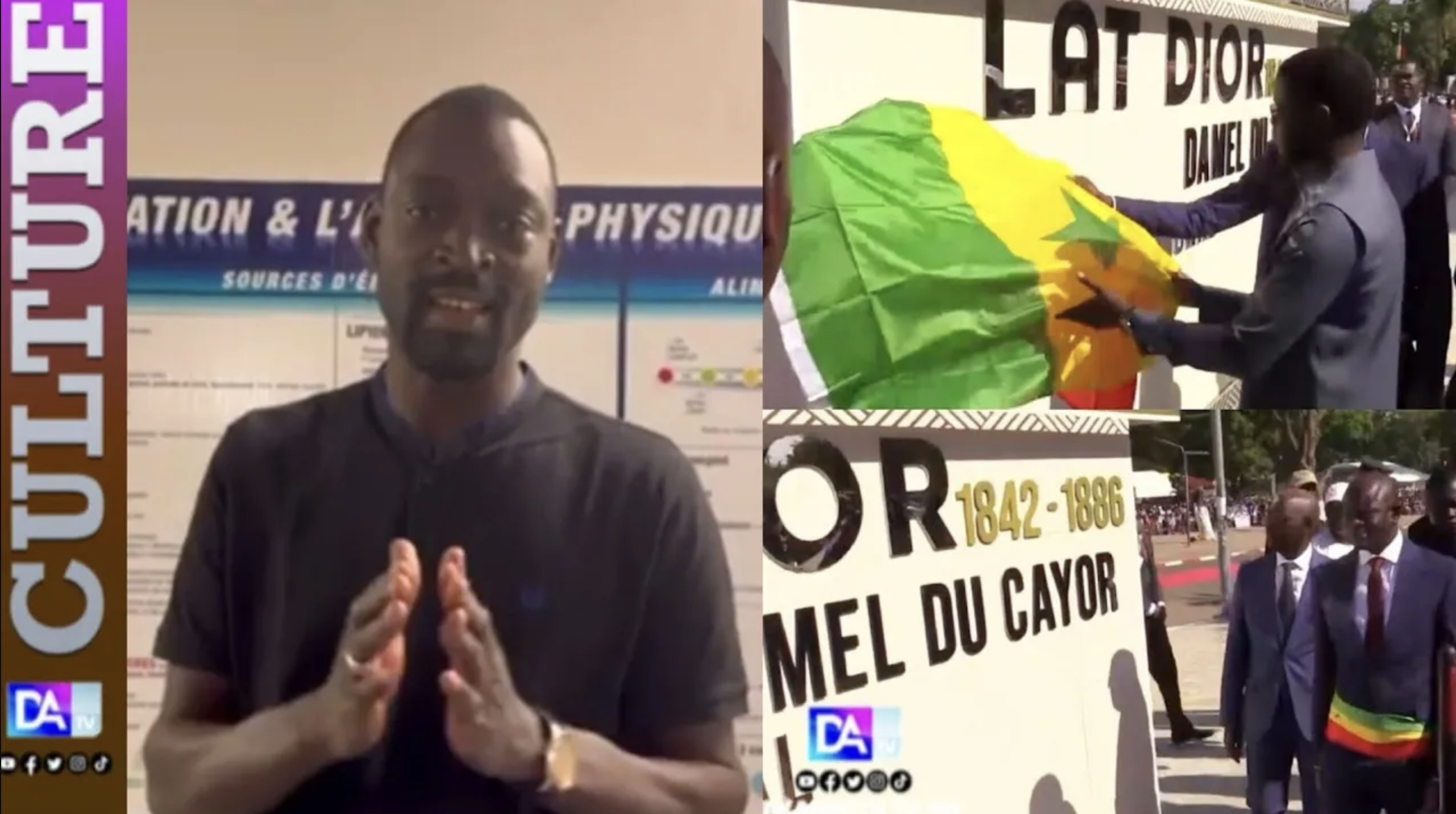 Thiès- Omission du nom " Diop" du mémorial de Lat Dior Ngoné Latyr Diop ...