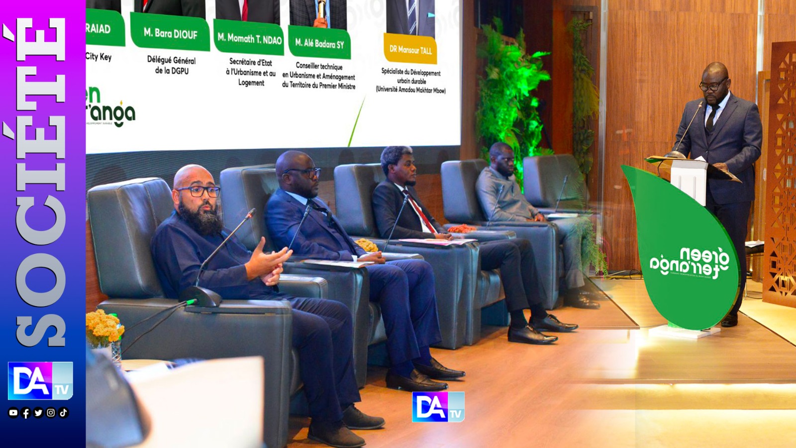 FORUM GREEN TERR’ANGA : La DGPU et Blue City Key offrent Diamniadio en ...