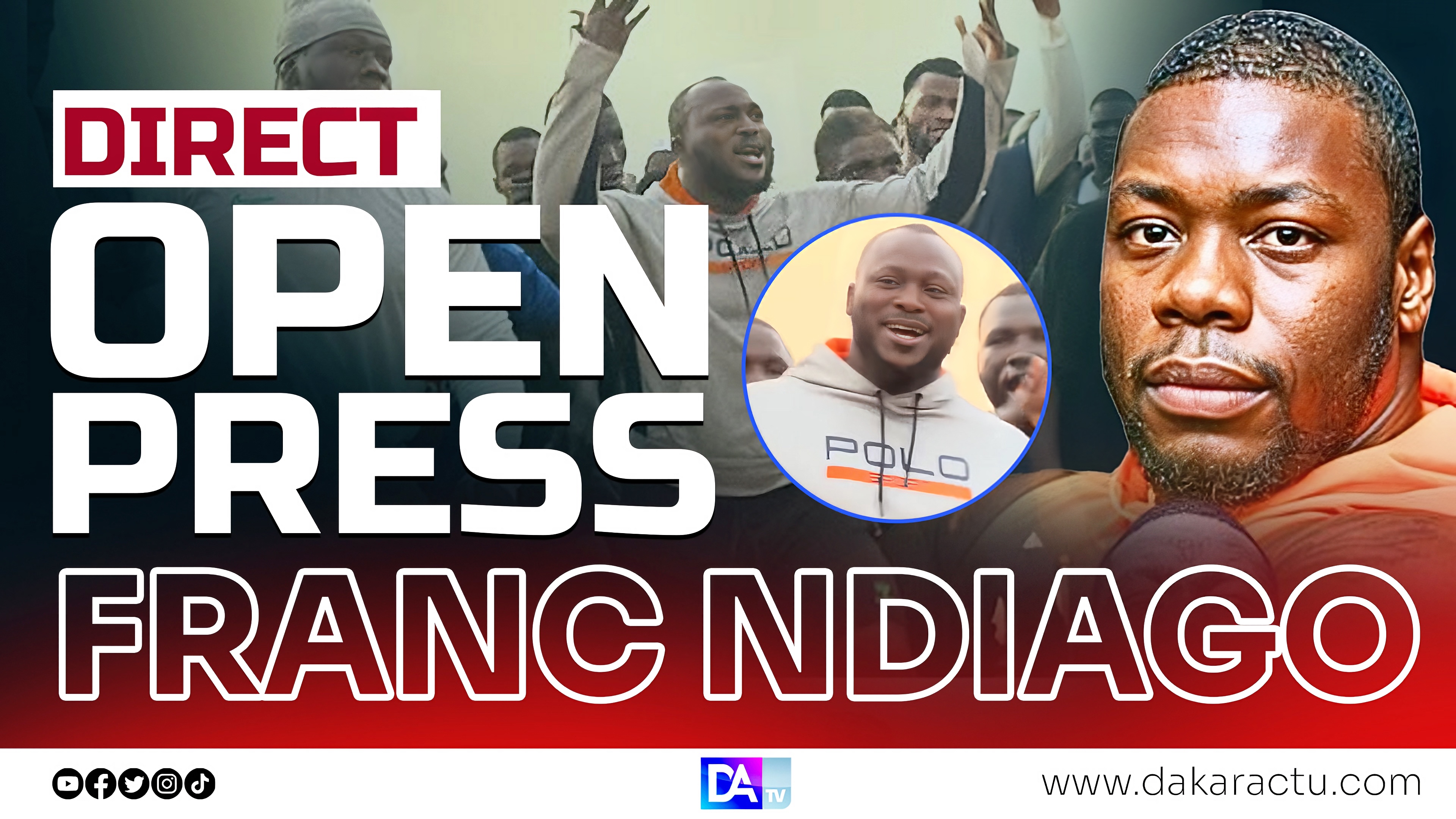 [🛑DIRECT /PARCELLES ASSAINIES] Open Press : Franc Ndiago - une réplique acerbe contre Ama Baldé.