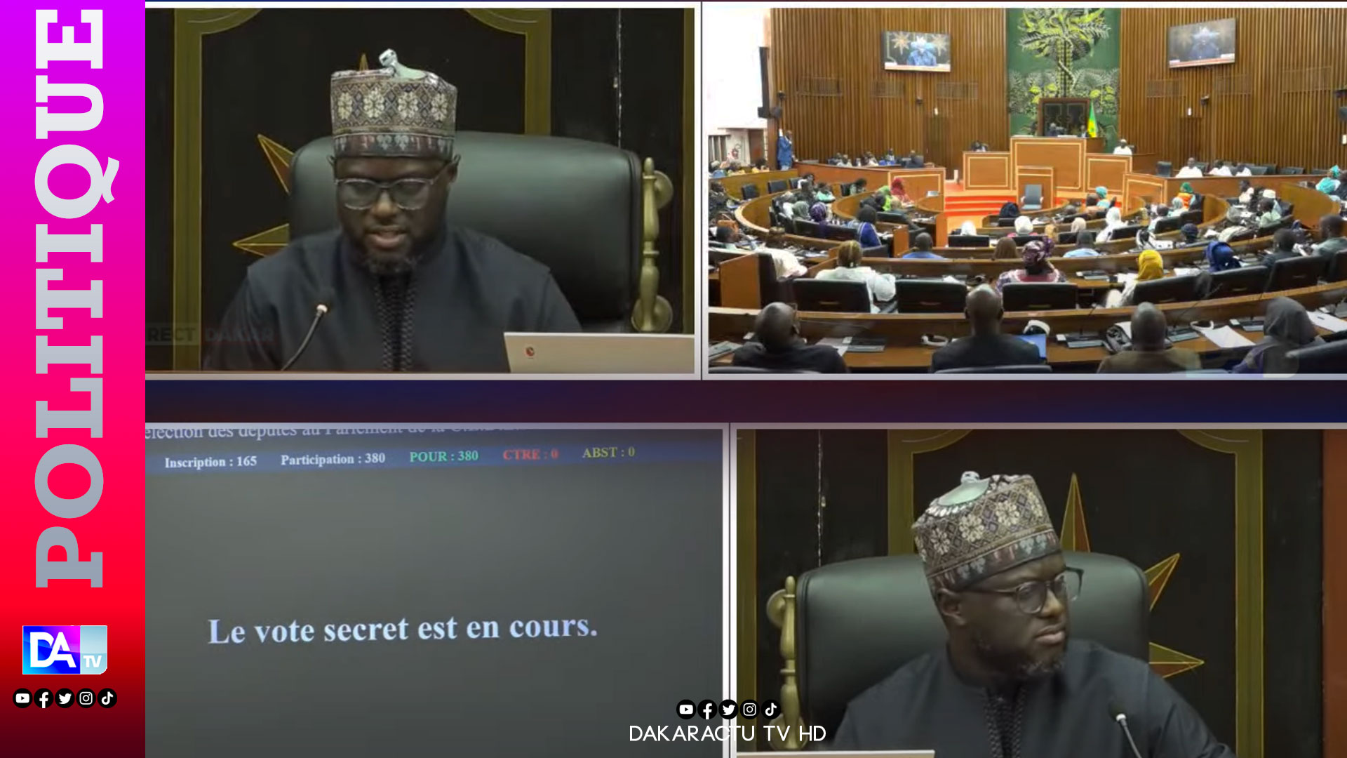 Assemblée nationale : voici la liste des députés sénégalais élus au ...
