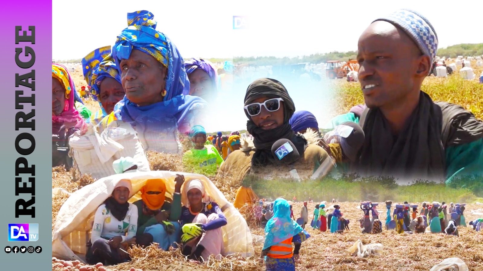 Ramadan à Mbane / Travailler sous la chaleur et la faim pour survivre ...