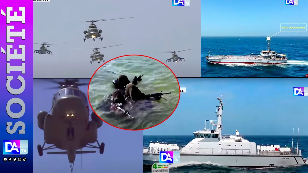 Défilé 4 Avril: l’Armée de l’Air et la Marine exposent leur puissance ...