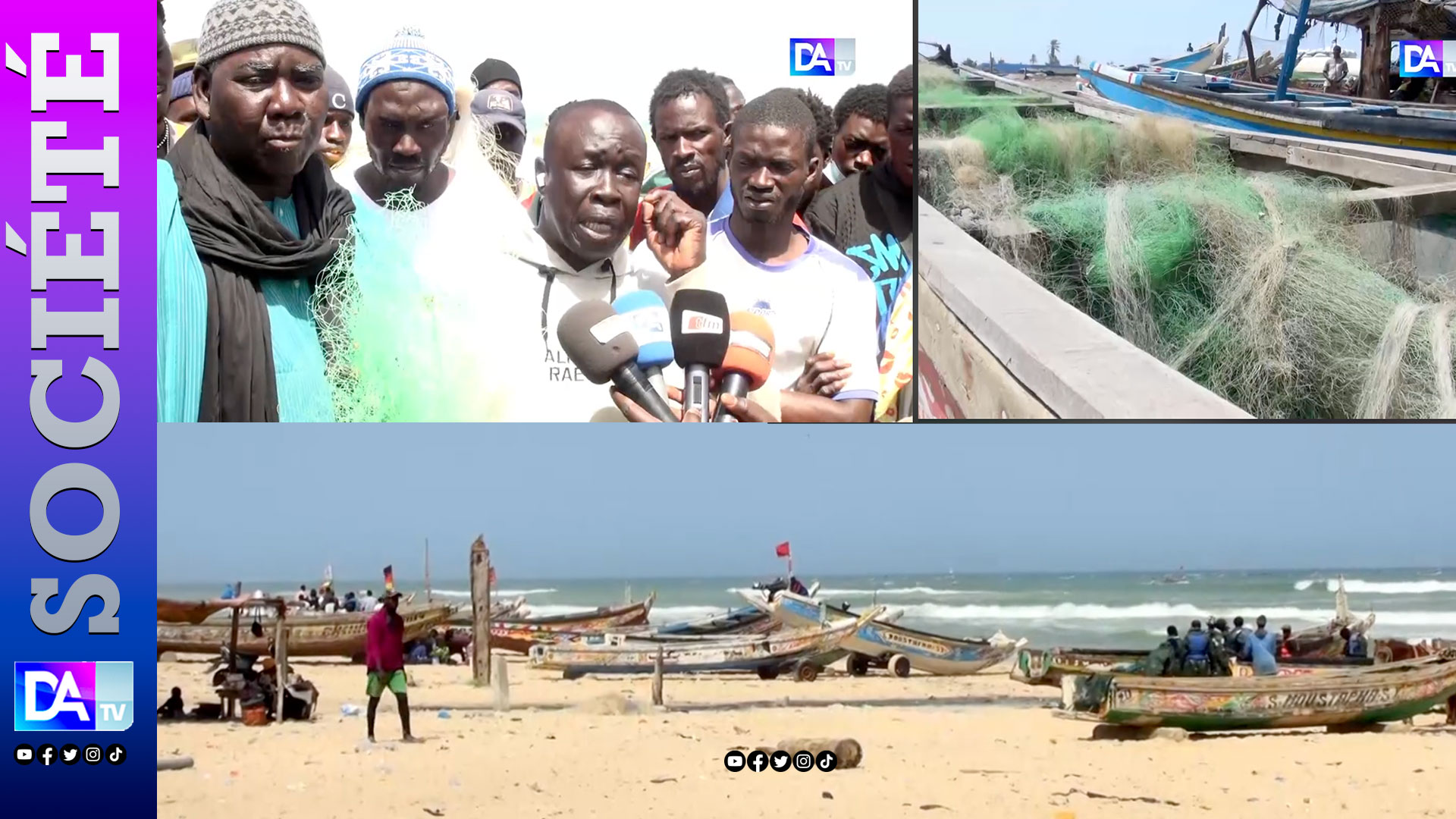 Fass Boye : les pêcheurs rejettent l'interdiction des filets en mono ...