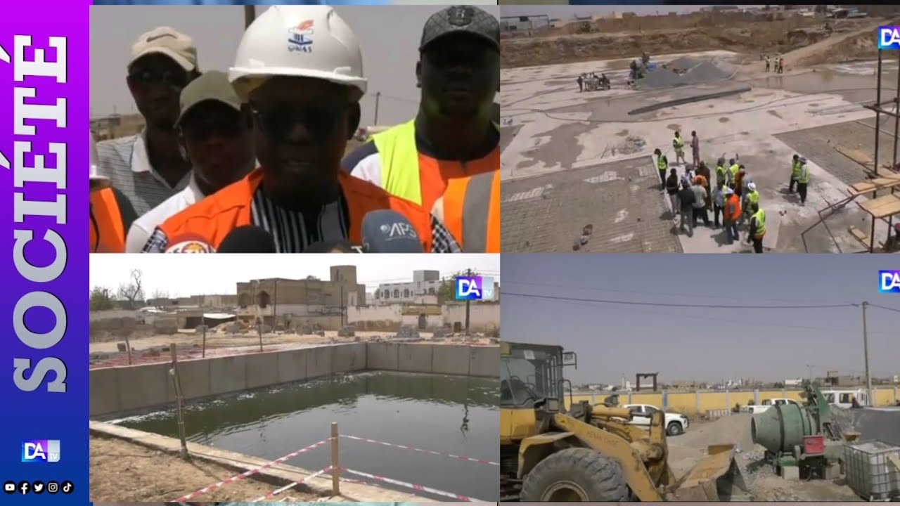 Visite technique de l'ONAS à Touba : le DG Seni Diène satisfait de l’avancement des travaux