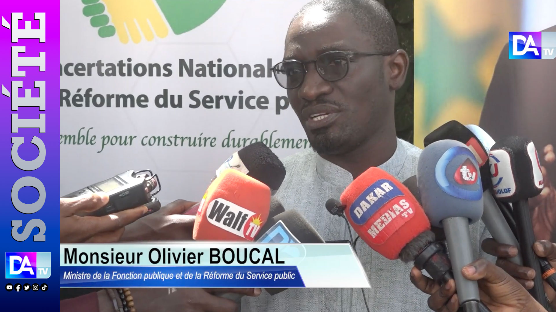 Réforme de l’État : Olivier Boucal veut réconcilier les Sénégalais avec ...