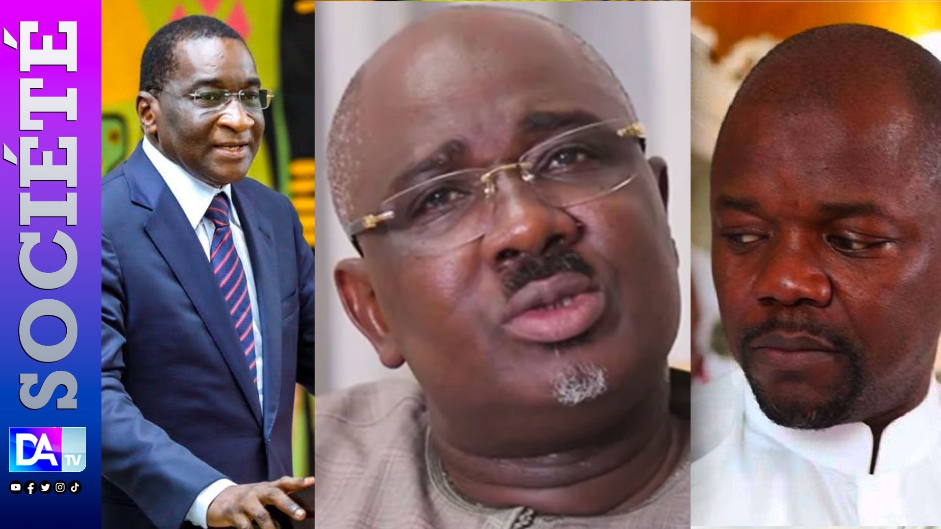 797 millions contre la prison : Racine Sy libéré sous caution, Farba ...