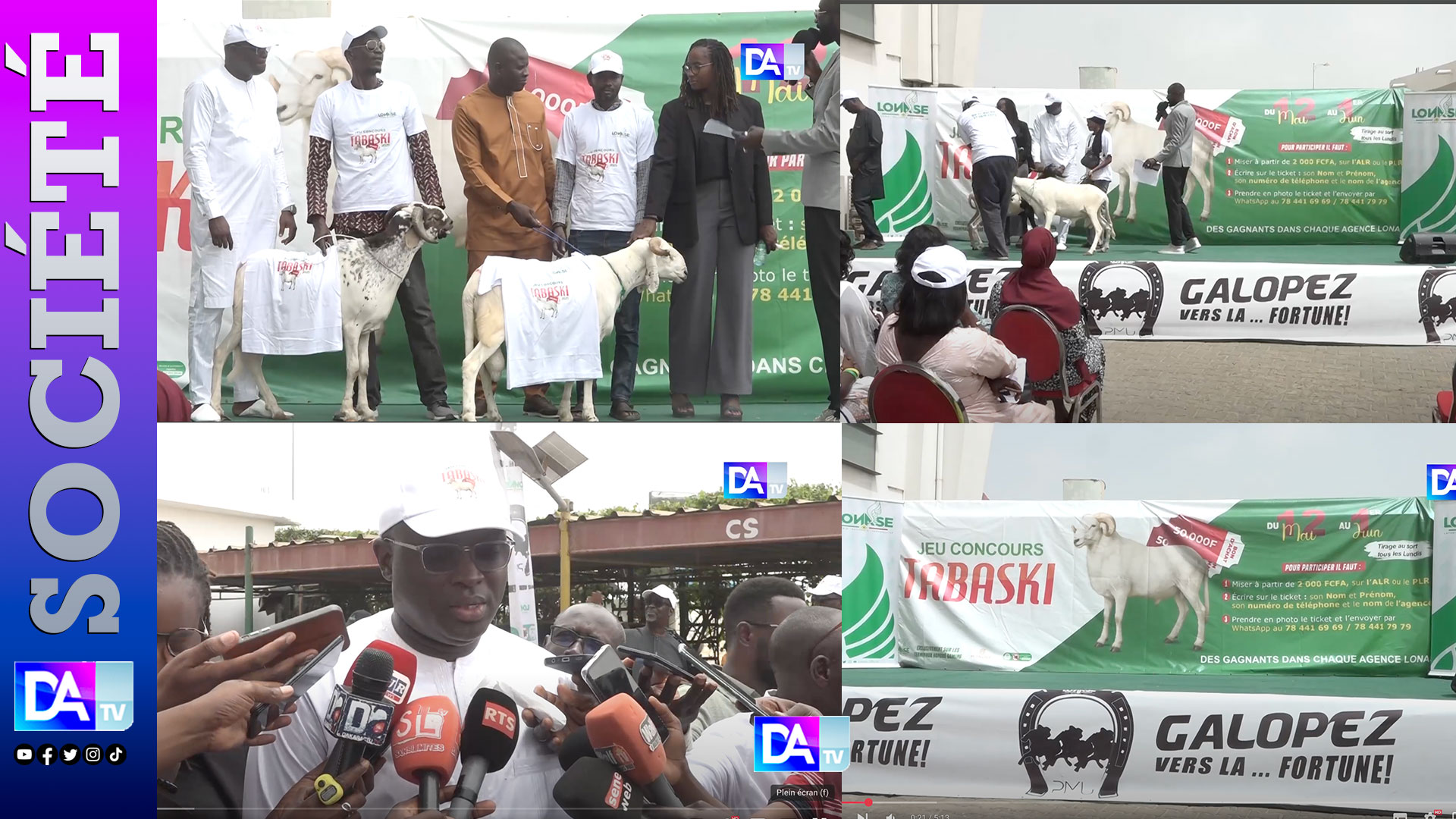 Tabaski 2025 : La LONASE récompense les gagnants de son jeu-concours ...