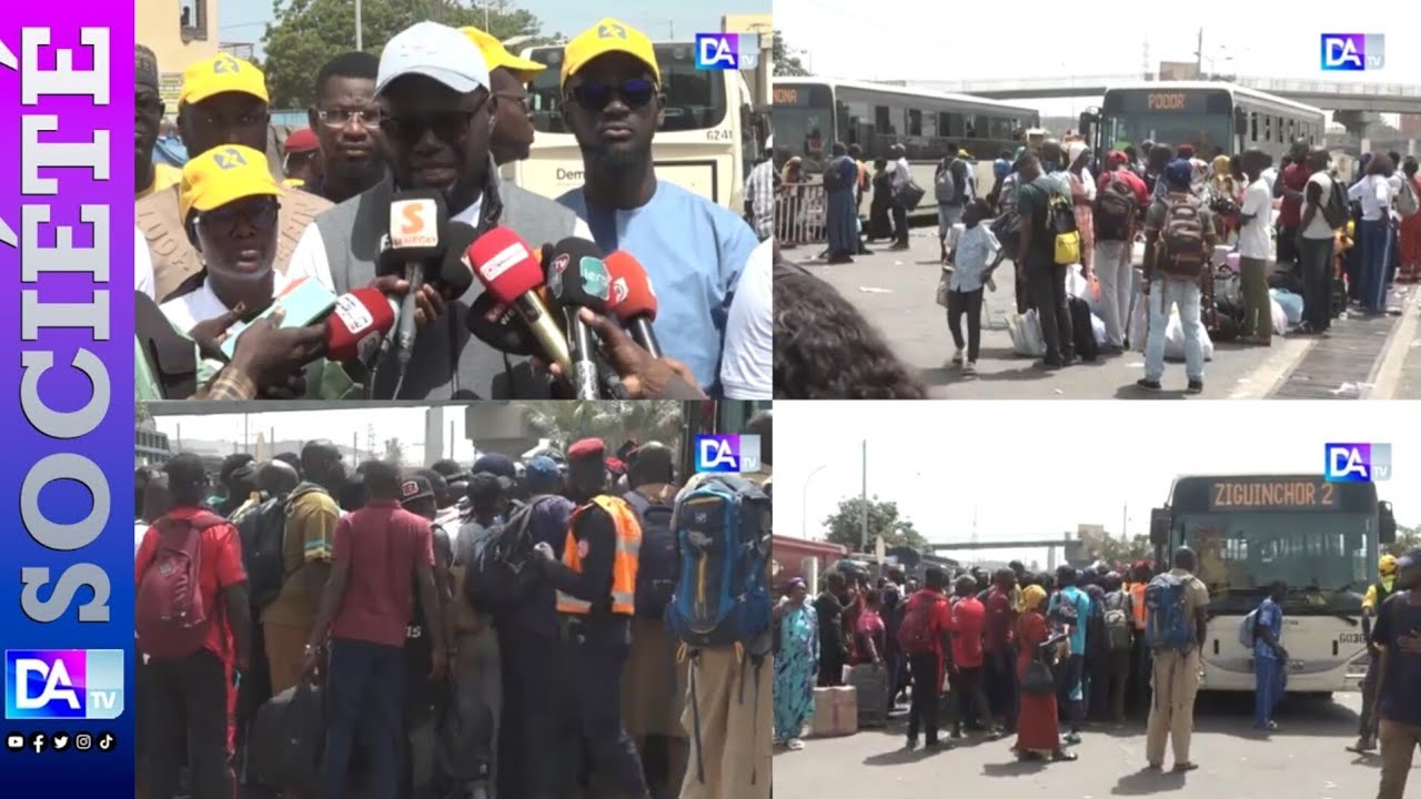 Convoi Tabaski 2025 : Plus de 340 départs et 20 000 passagers transportés par Dakar Dem Dikk