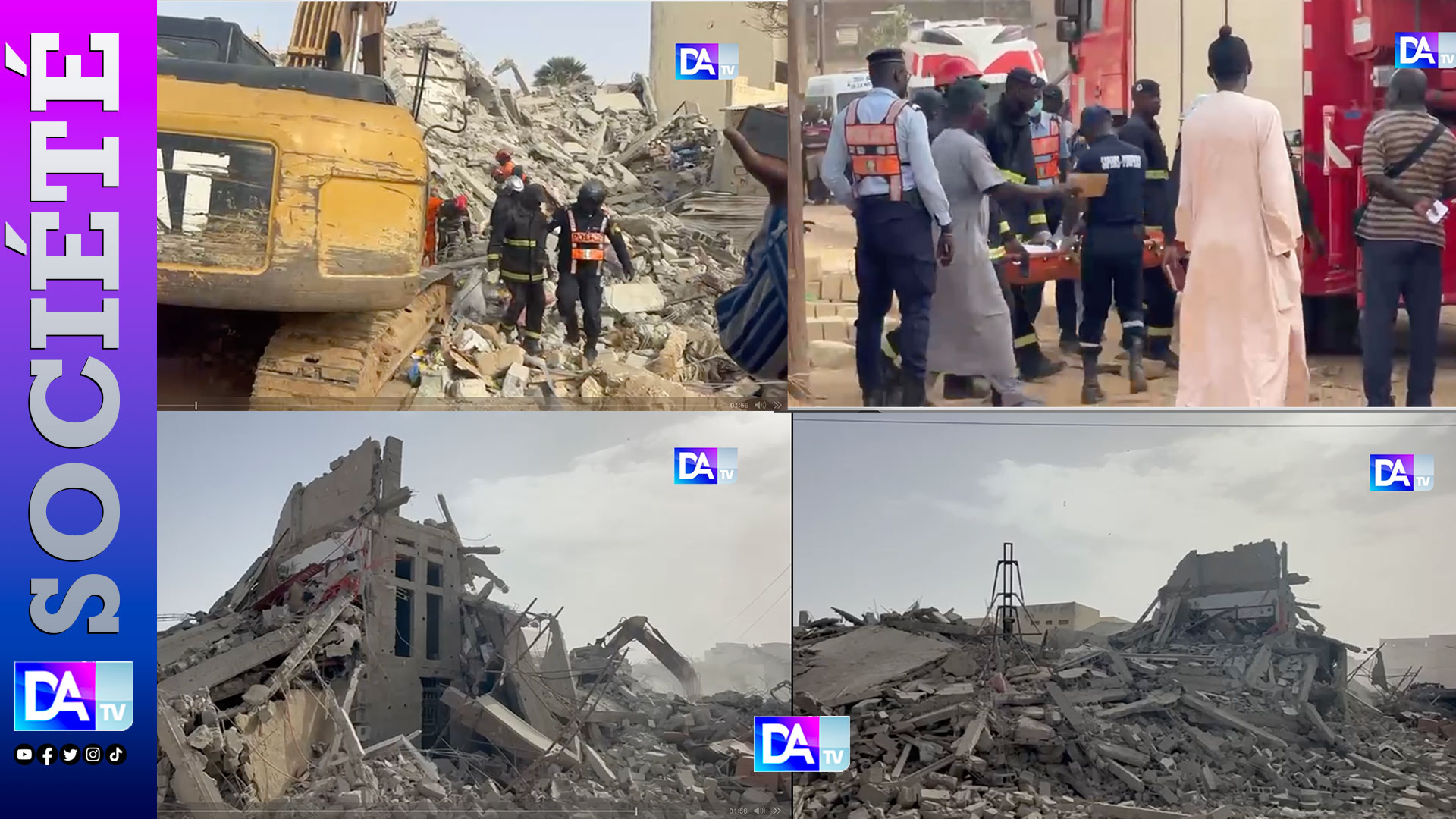 TOUBA 28: Un nouvel effondrement d’un bâtiment en construction fait déjà 03 morts