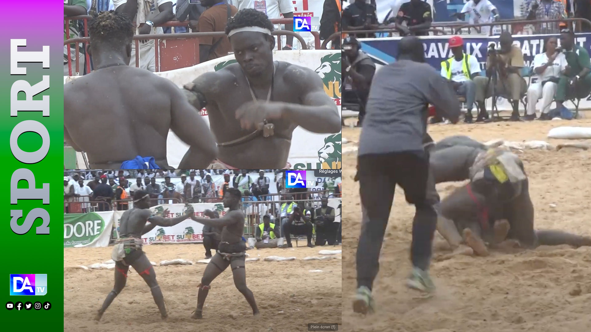 Lamb - Diop 2 surprend Tapha Mbeur, le renverse et signe une belle victoire