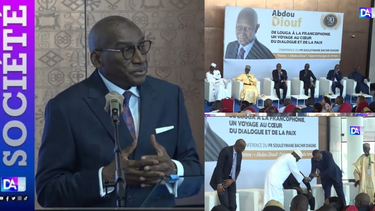 Abdou Diouf célébré à 90 ans : Sidiki Kaba salue un géant de la ...