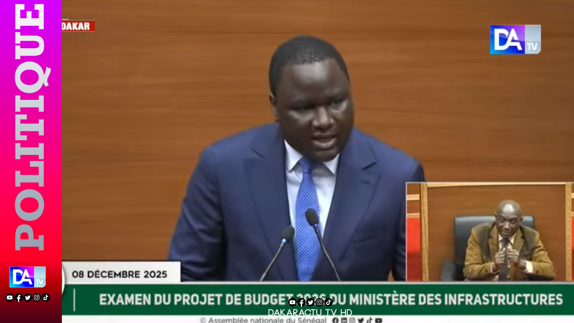 Déthié Fall avertit les entreprises en charge des chantiers : « Avec ...