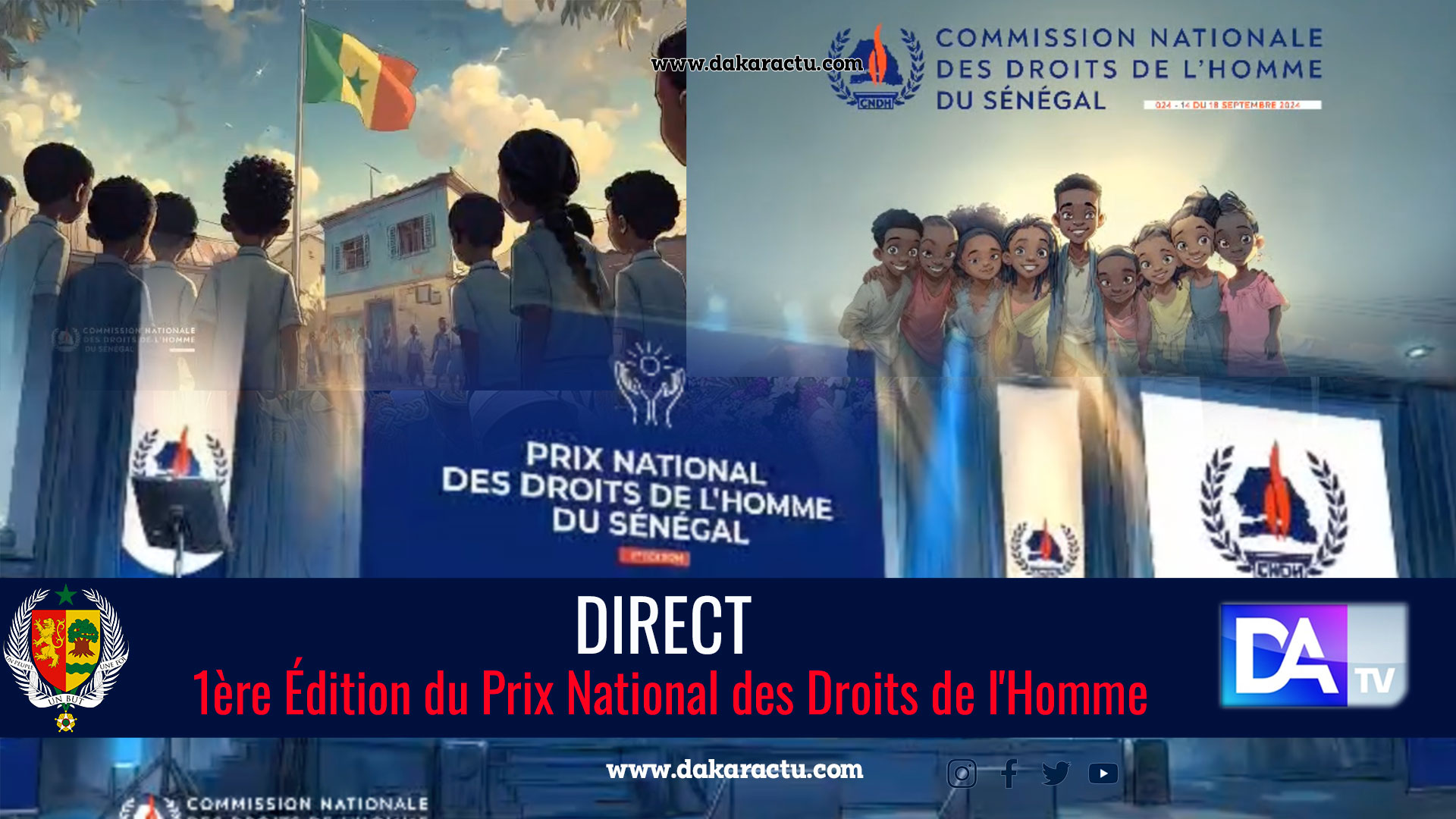 [🛑DIRECT] Protection et Respect des Droits Humains : 1er Prix National ...