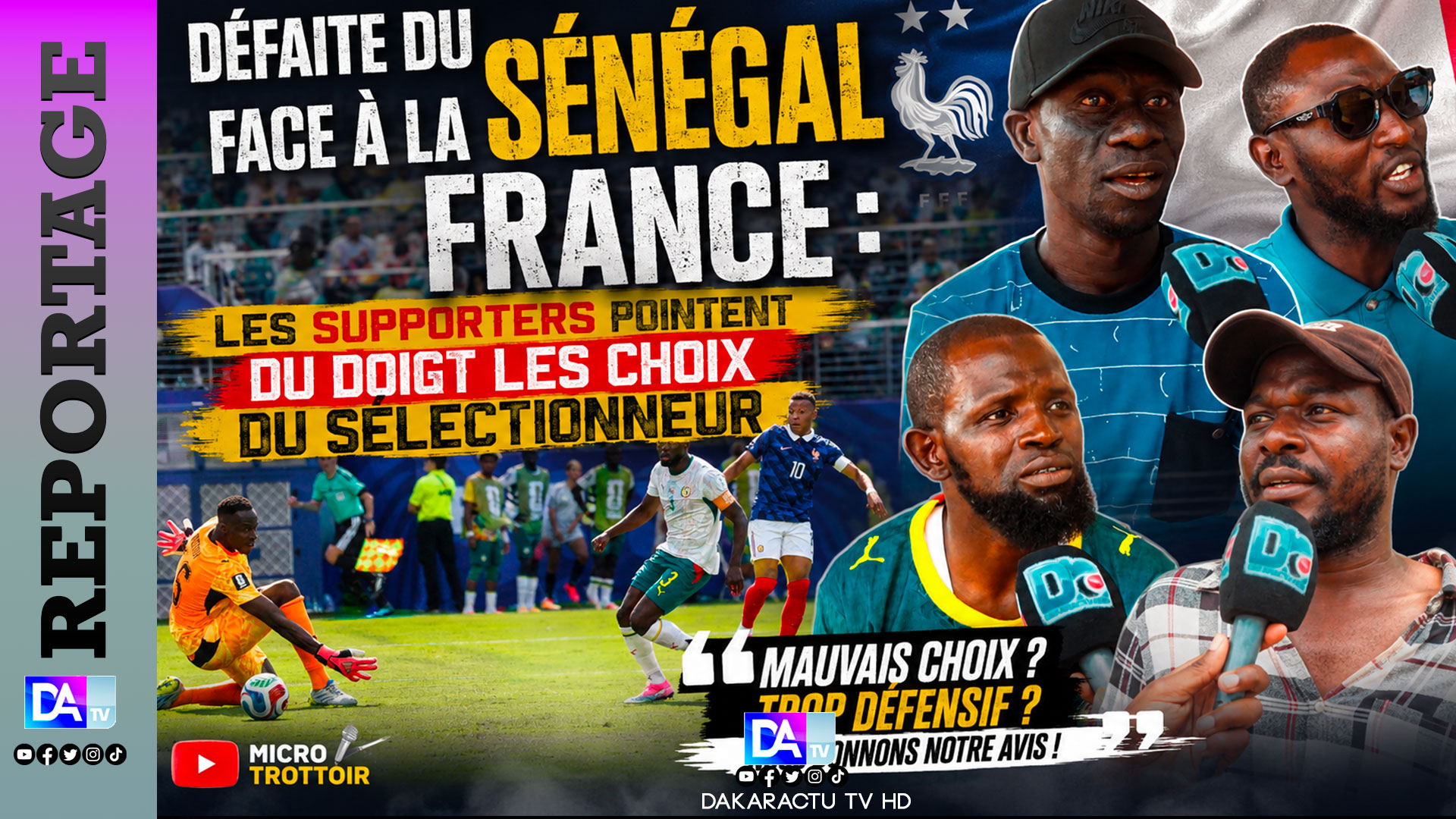 Mondial 2026-Défaite du Sénégal face à la France : les supporters ...