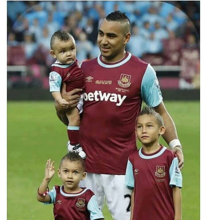 L'image de Payet et ses enfants qui fait le buzz